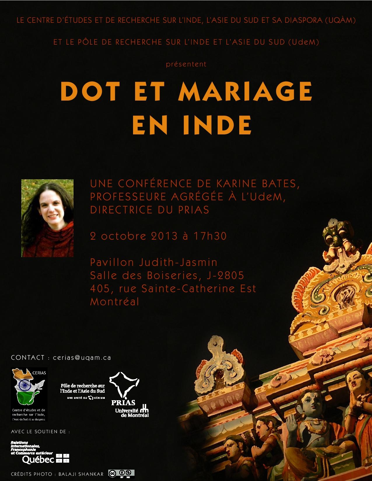 Conférence du Prof. Karine Bates - Institut d'études internationales de ...