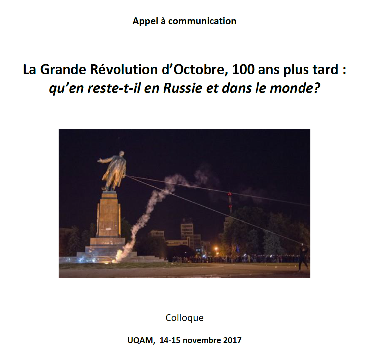 La Grande Révolution d’Octobre, 100 ans plus tard : qu’en reste-t-il en ...